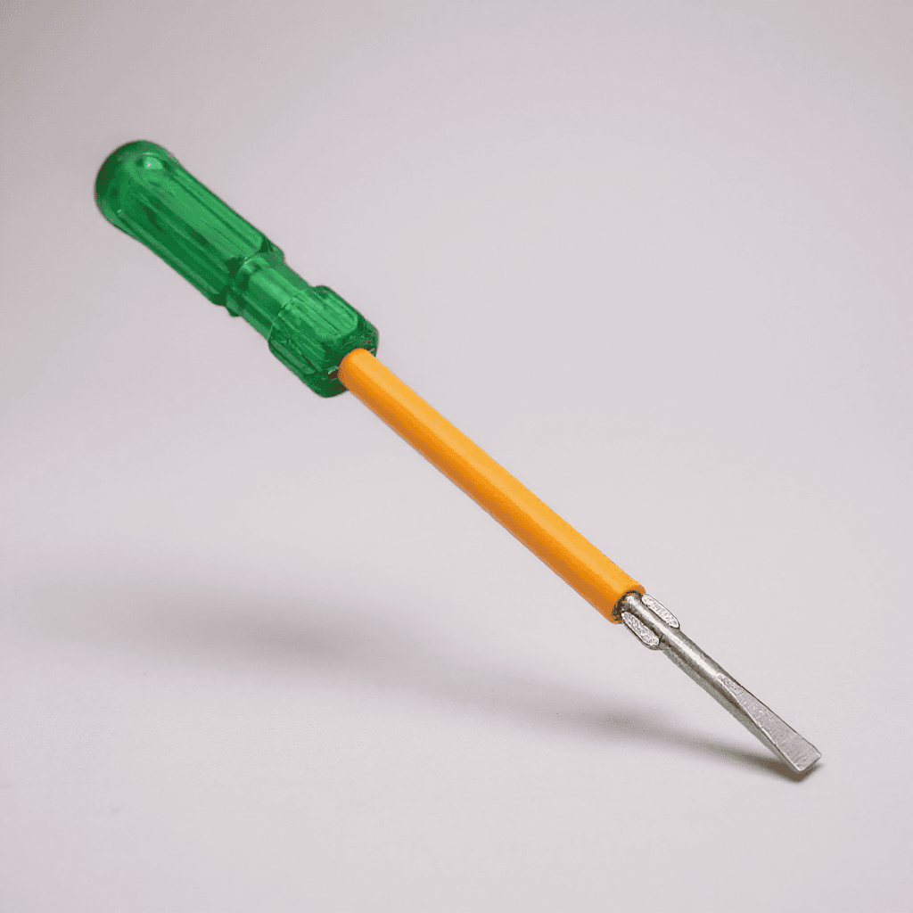 8 Inch - 2 in 1 Reversible Screwdriver, Long Handle, Minus - Plus Tip ...