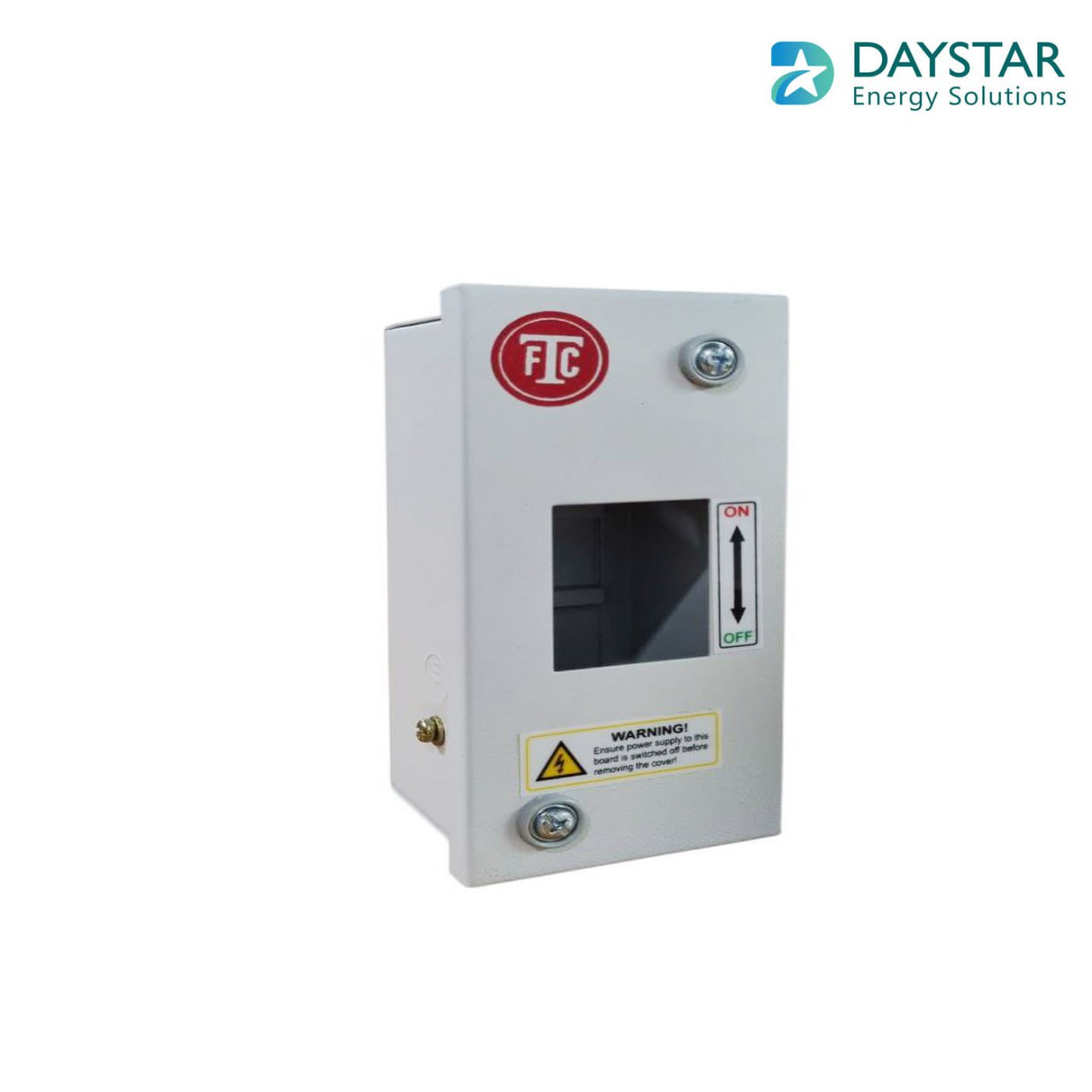 2-Way Metal MCB Box (FTC) Weatherproof DB Box Suitable for Outdoor use