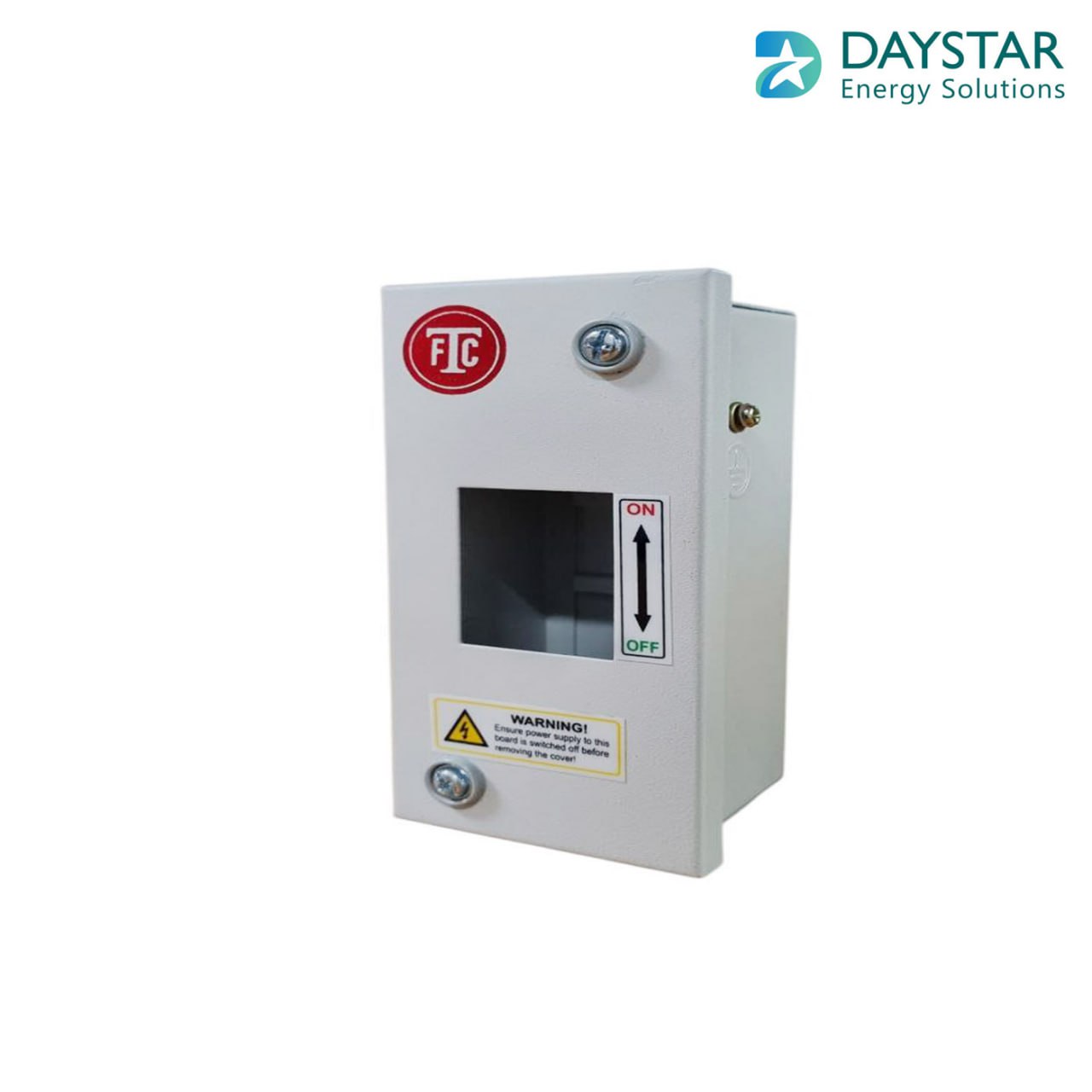 2-Way Metal MCB Box (FTC) Weatherproof DB Box Suitable for Outdoor use