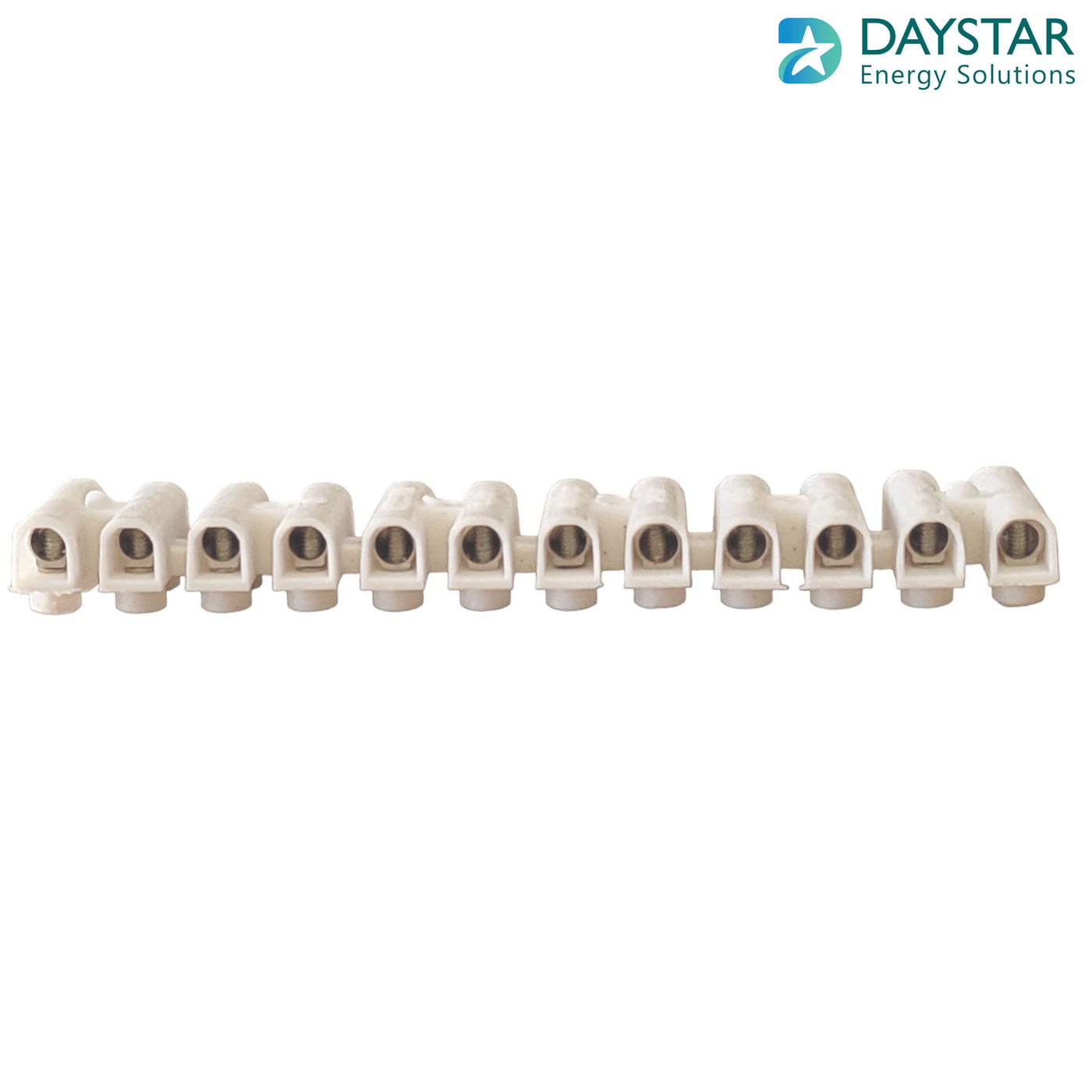 15Amp PVC Terminal Connector Strip 12 ways (Pack of 5)