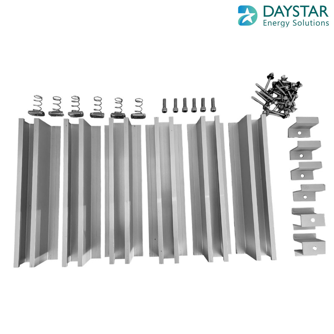Mono Rail - Rooftop Solar Panel Mounting Structure Set