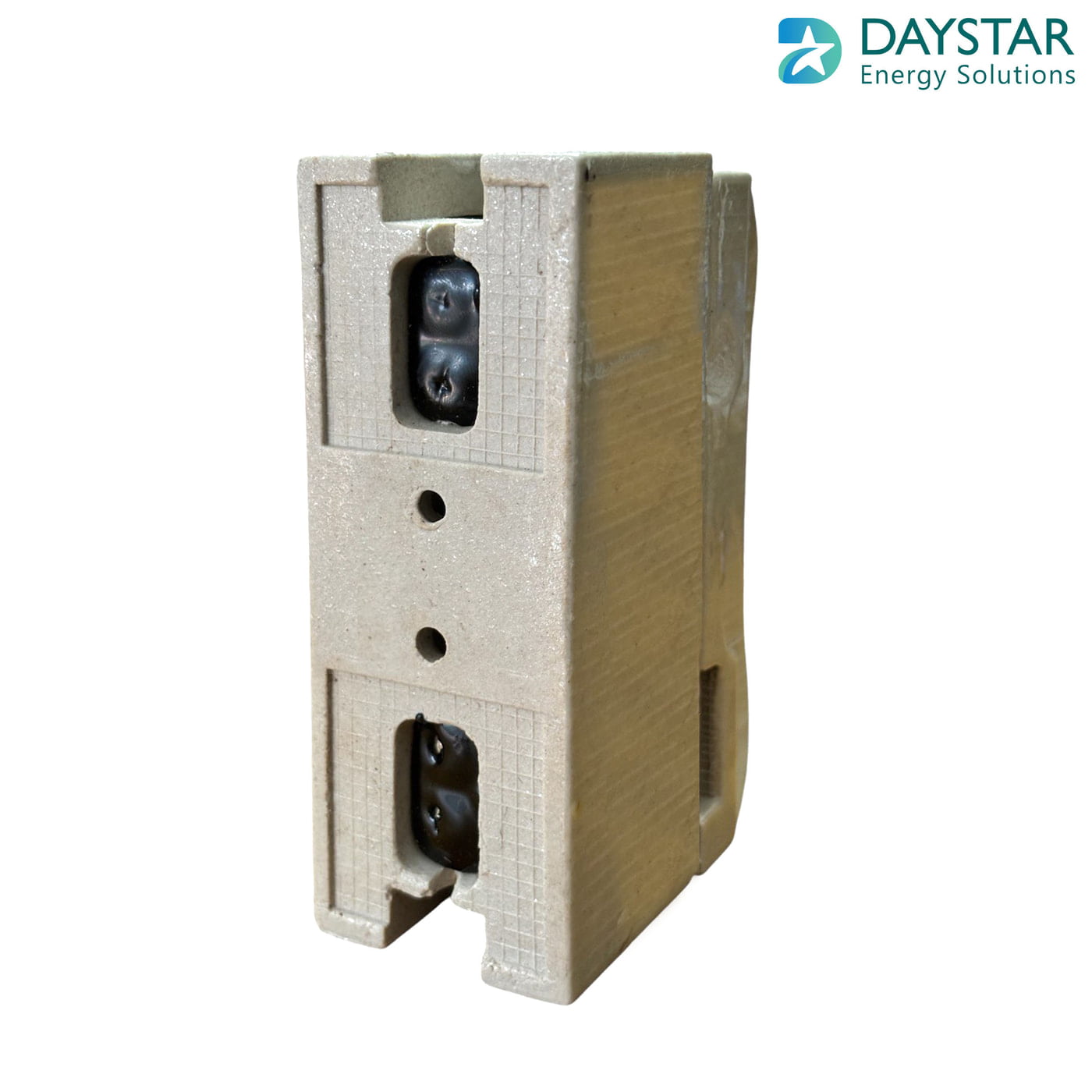 100 Amp KitKat Fuse Porcelain Brass