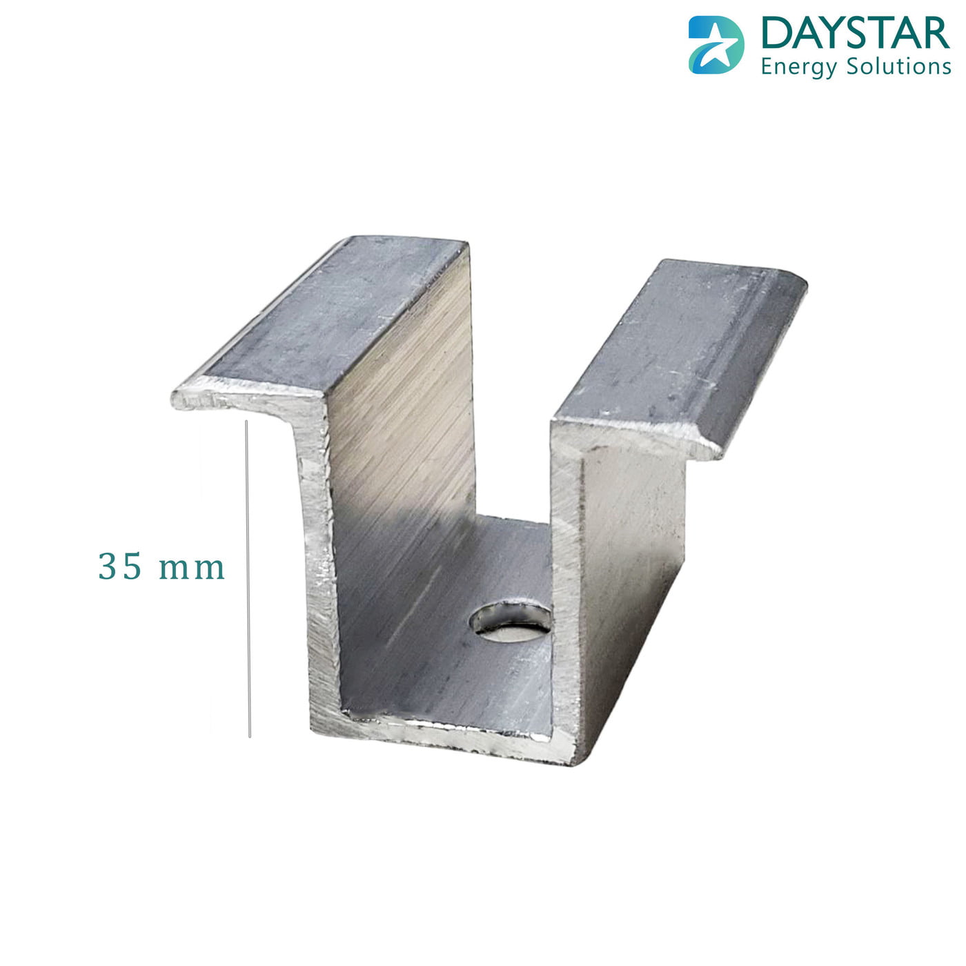 35mm End Clamp and Mid Clamp for Solar Panel Mounting