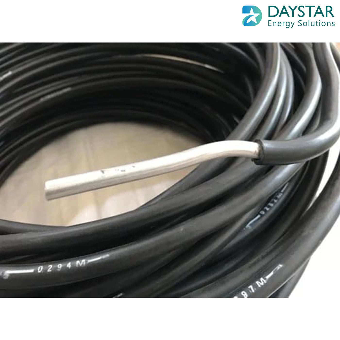 Aluminium Earthing cable black 50 sq.mm