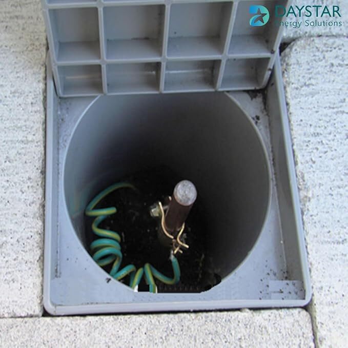 Lightning Earth Inspection Pit Chamber UV Stable Polymer Material Round ...