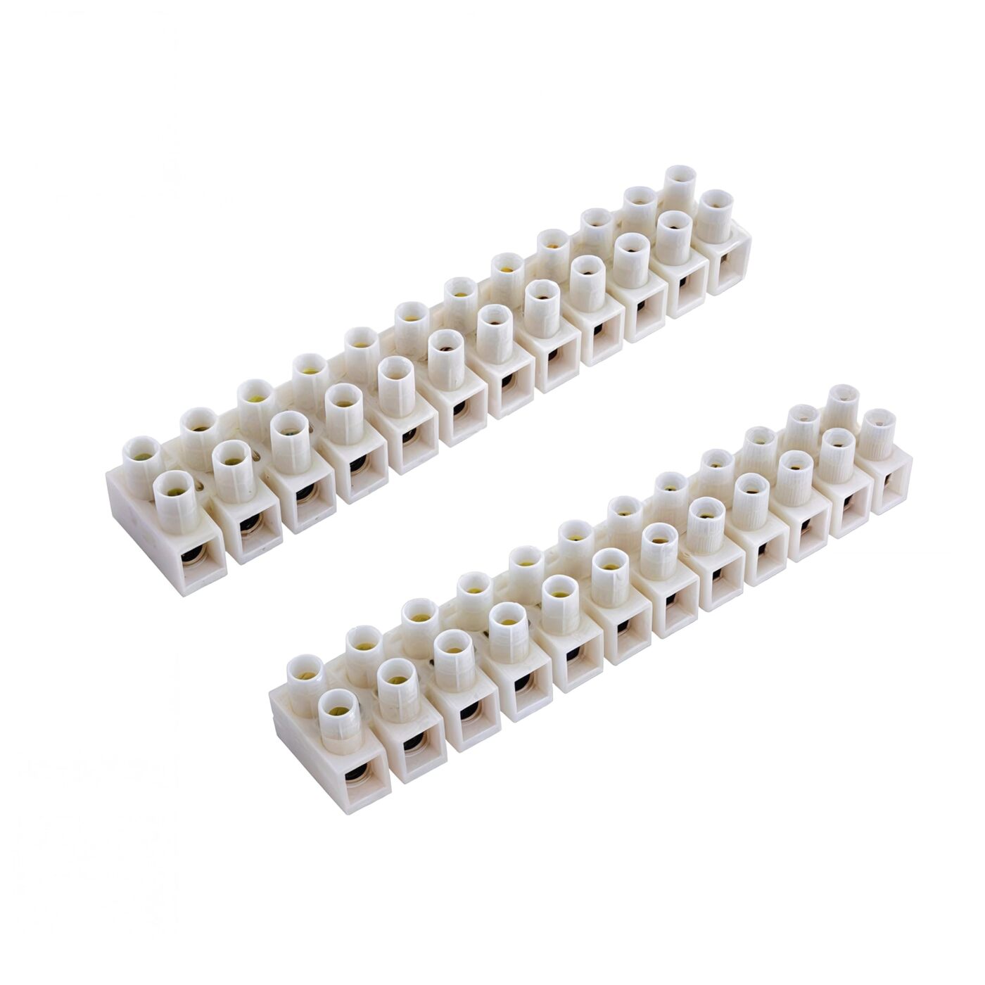 15Amp PVC Terminal Connector Strip 12 ways (Pack of 5)