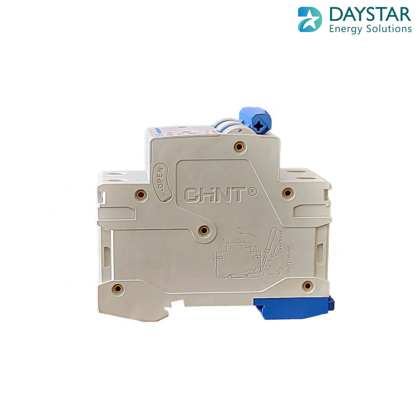 Chint 16A 2-Pole AC MCB – (C-Curve)