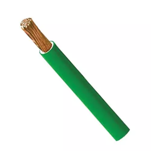 10 sq.mm Cable GREEN | FR PVC Insulated Copper Wire | Single Core Multi ...