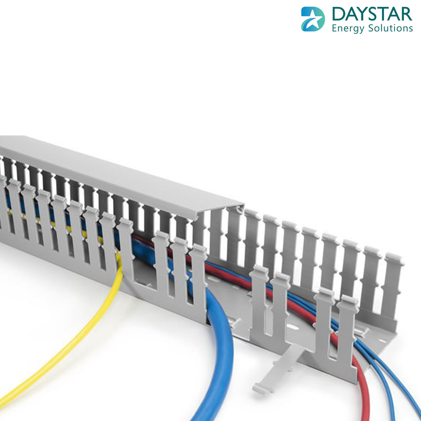 25mm X 25mm X 100cm PVC FRLS Cable Tray