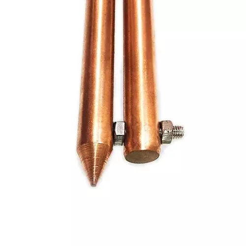 3 Feet - Copper Bonded Earth Rod 14mm - 100 Microns (14mm & 100 Microns)