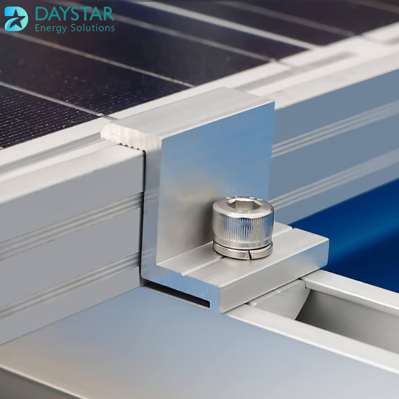 Micro Rail - Rooftop Solar Panel Mounting Structure Set