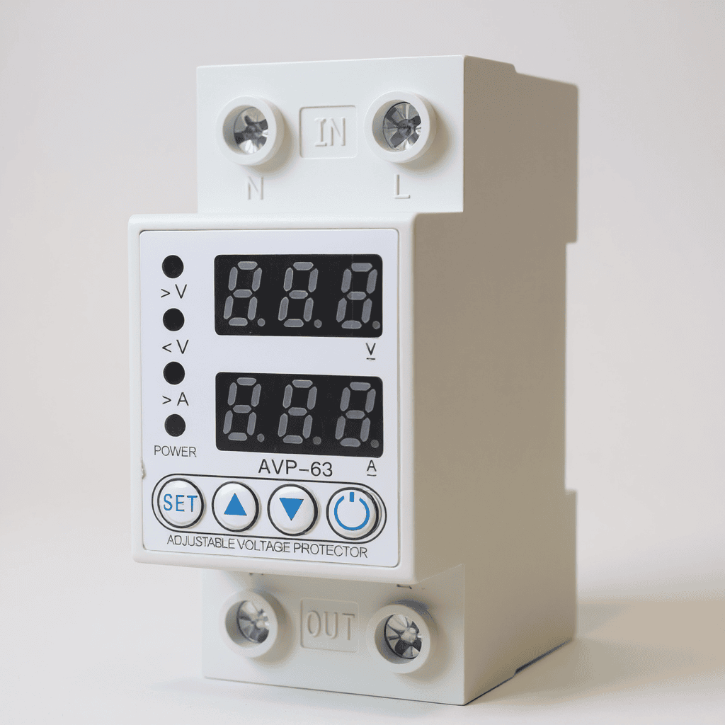 63A 230V Digital Energy Meter Weather-Proof Mount