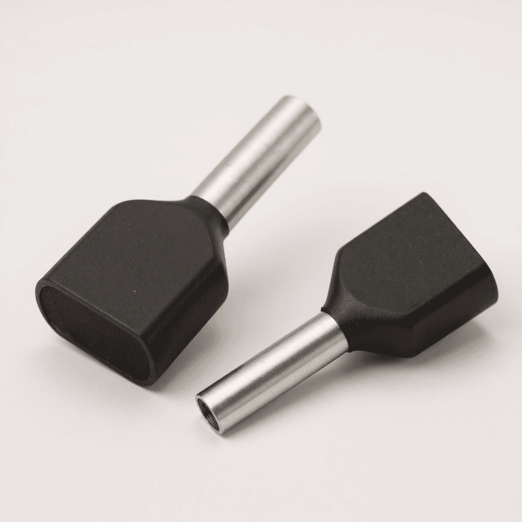 1.5 sq.mm Twin Insulated Ferrule (Black) | HTSFI-1508