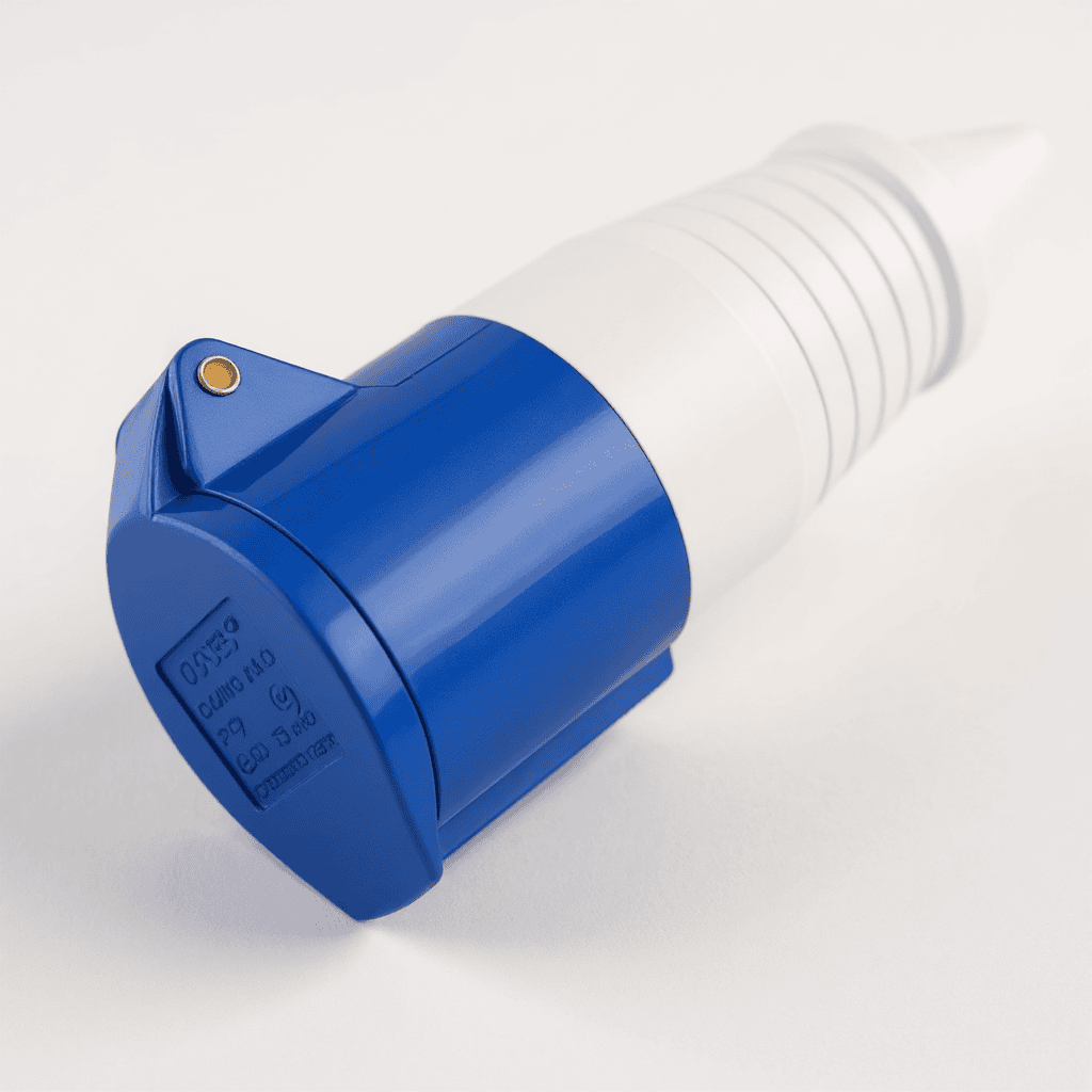 16A/3Pin Industrial Socket straight type | Single Phase (only socket)