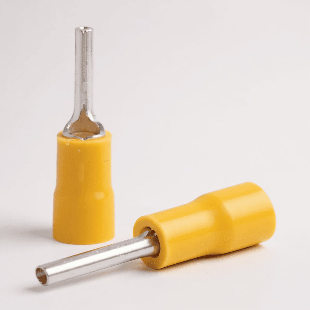 1 sq.mm Insulated Copper Pin Terminal (Yellow) | HPI-100