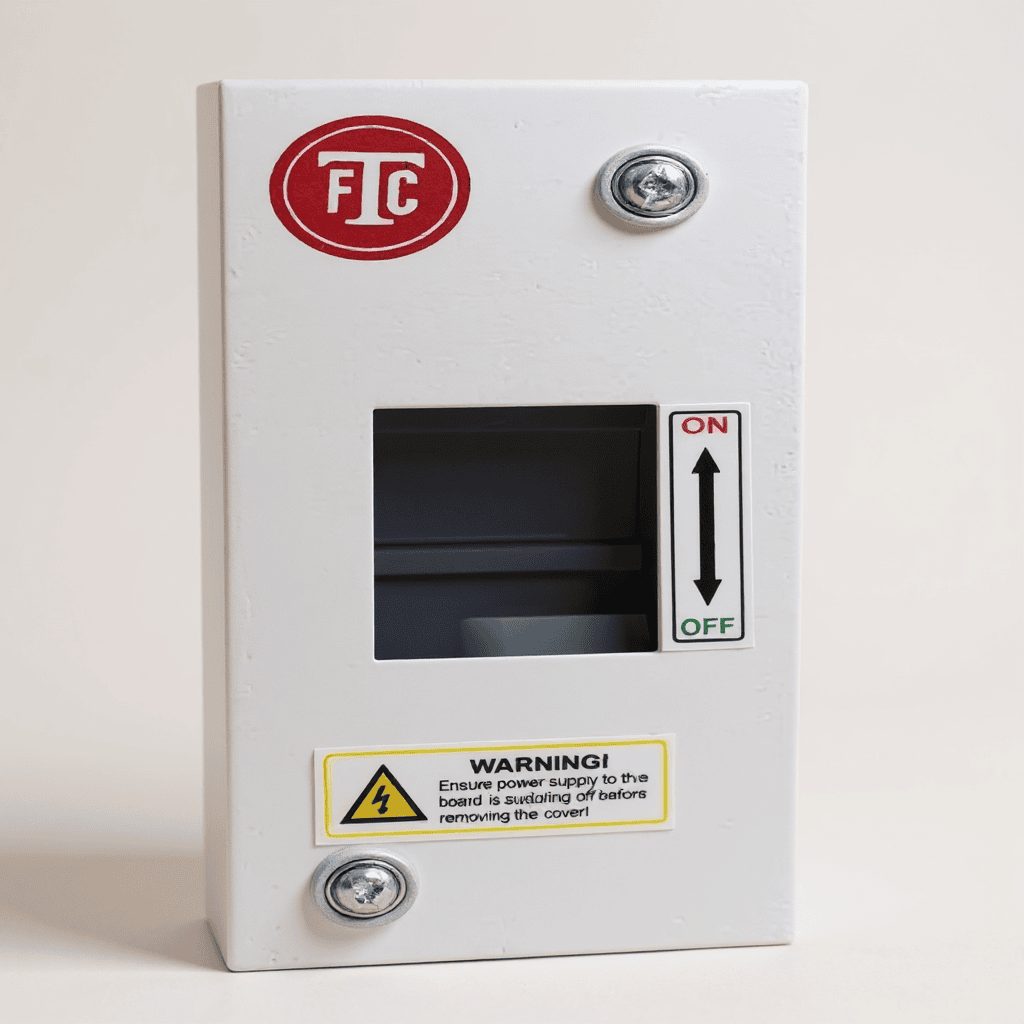 2-Way Metal MCB Box (FTC) Weatherproof DB Box Suitable for Outdoor use