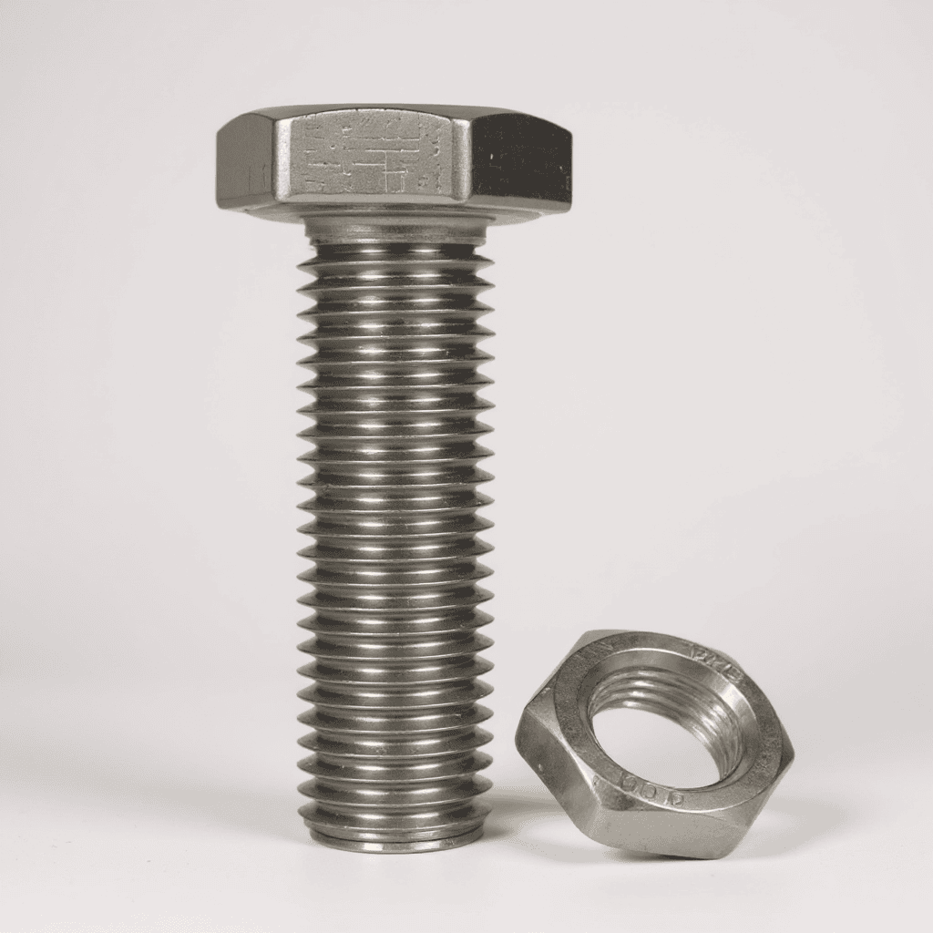 M8-1.5 inch - SS Nut and Bolt