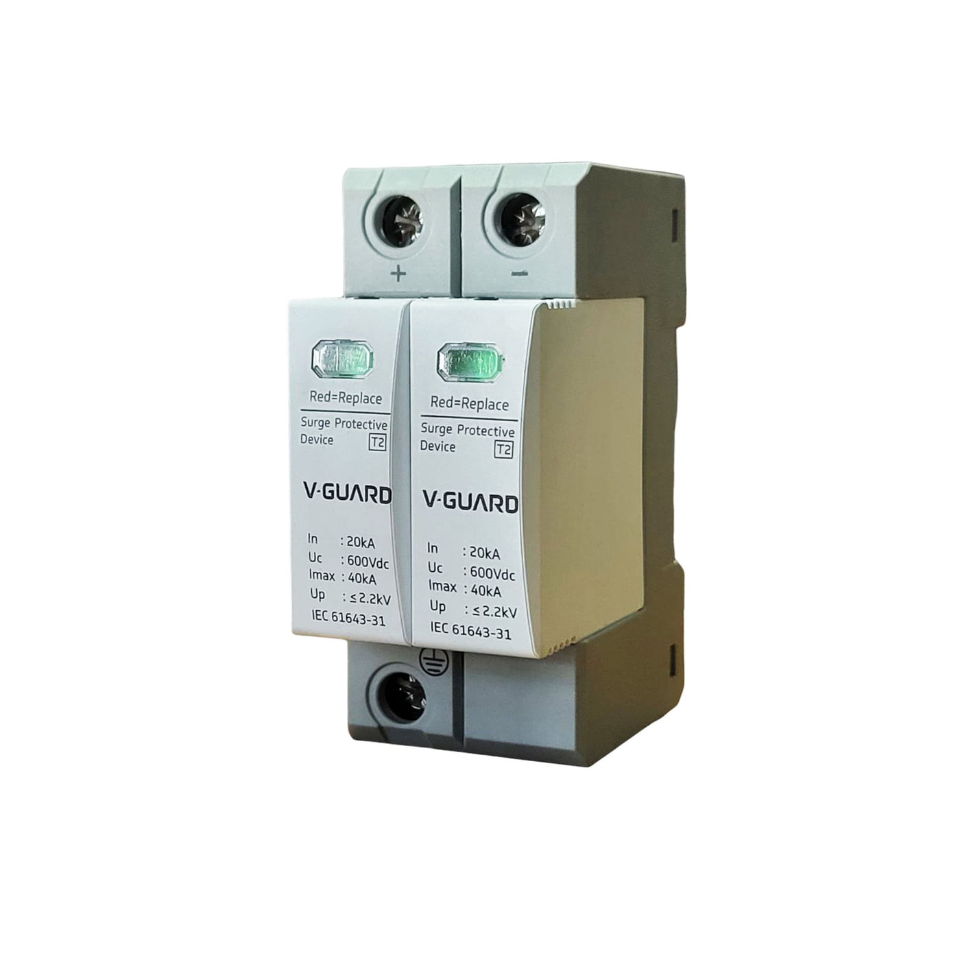V-GUARD DC SPD - 2 Pole - 600V